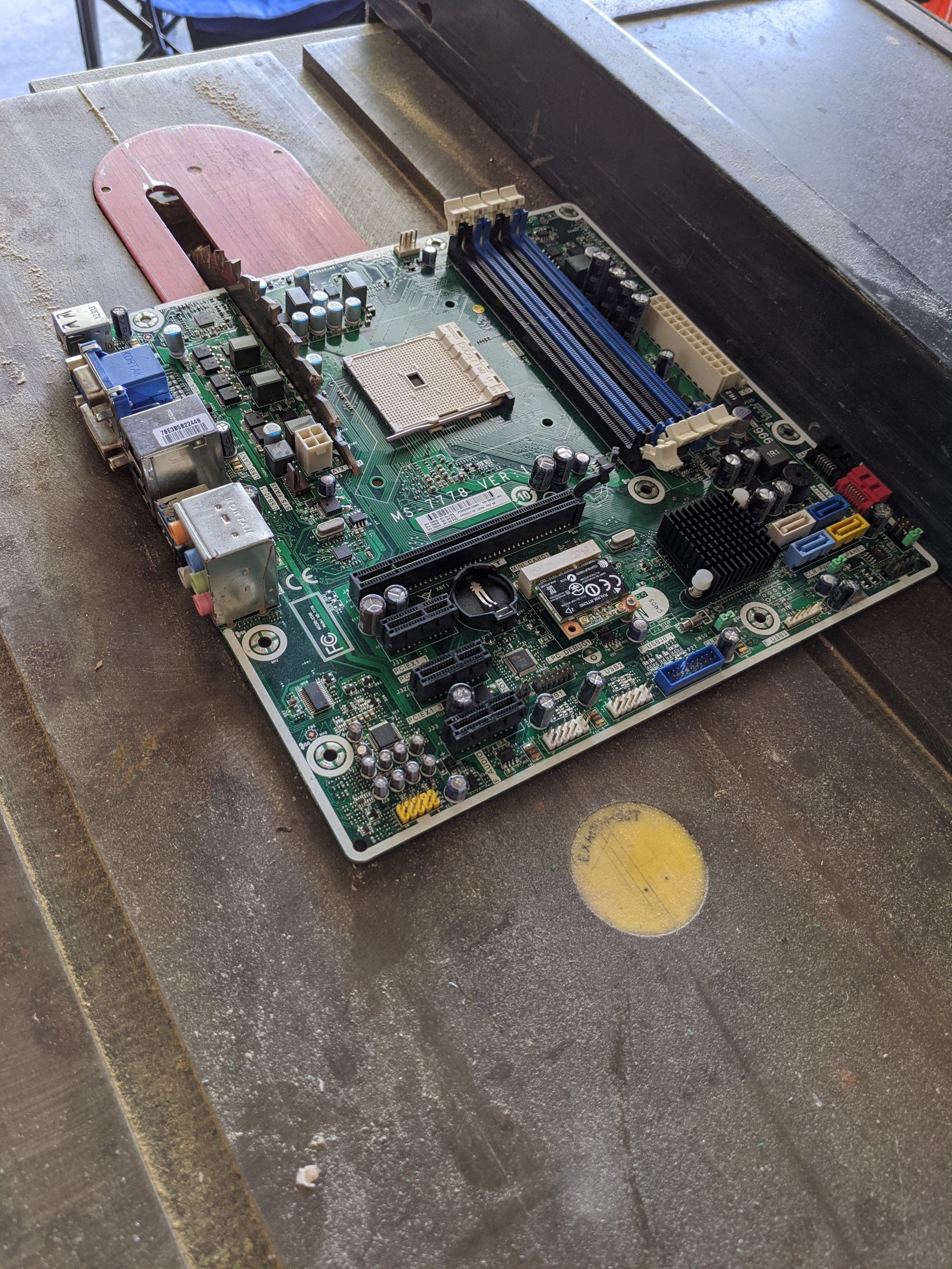 RGB Motherboard Wall | Heath Paddock